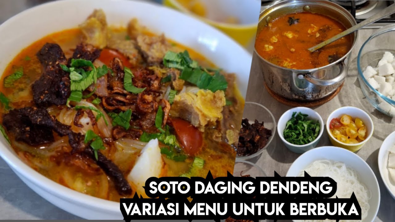 Resep Soto Daging dendeng tanpa Santan | Seger, enak bisa buat variasi ...