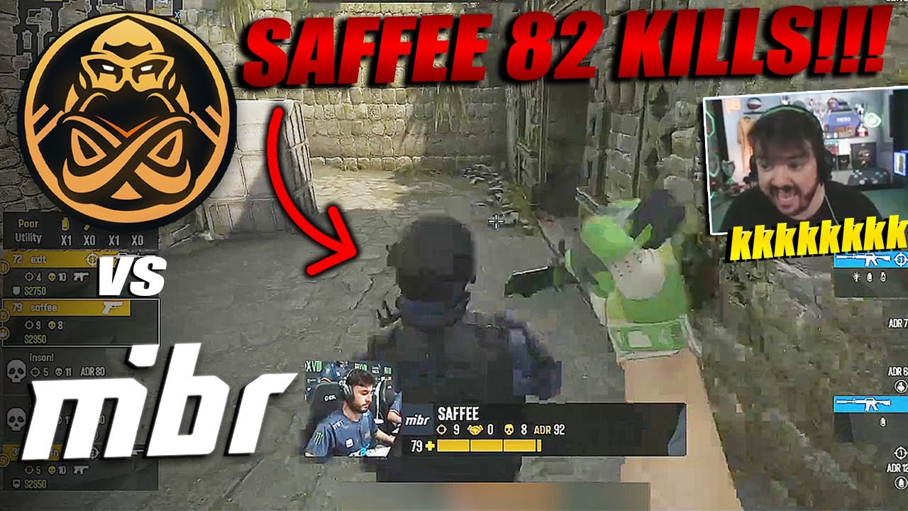 SAFFEE DESTRÓI EM CLUTCH INSANO! Mibr vs Ence - MELHORES MOMENTOS - ESL ...