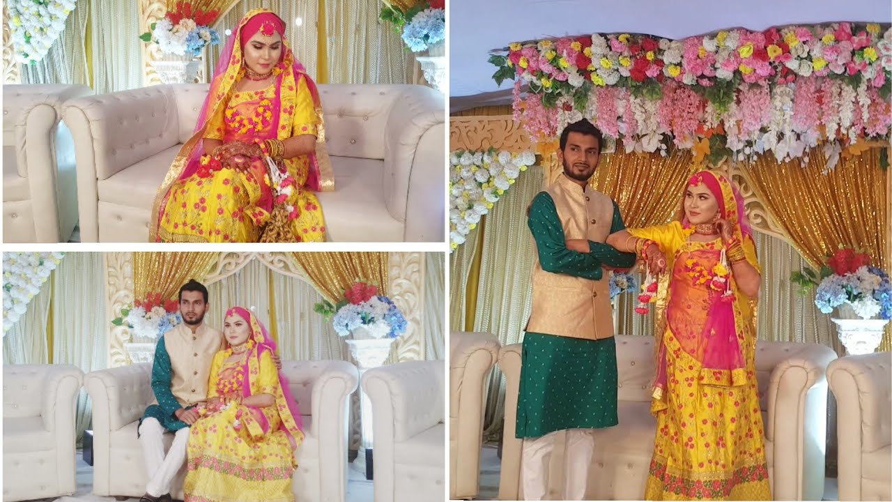 Erar Gaye Holud / হলুদ সন্ধ্যা / Holud Ceremony / Bangladeshi wedding ...