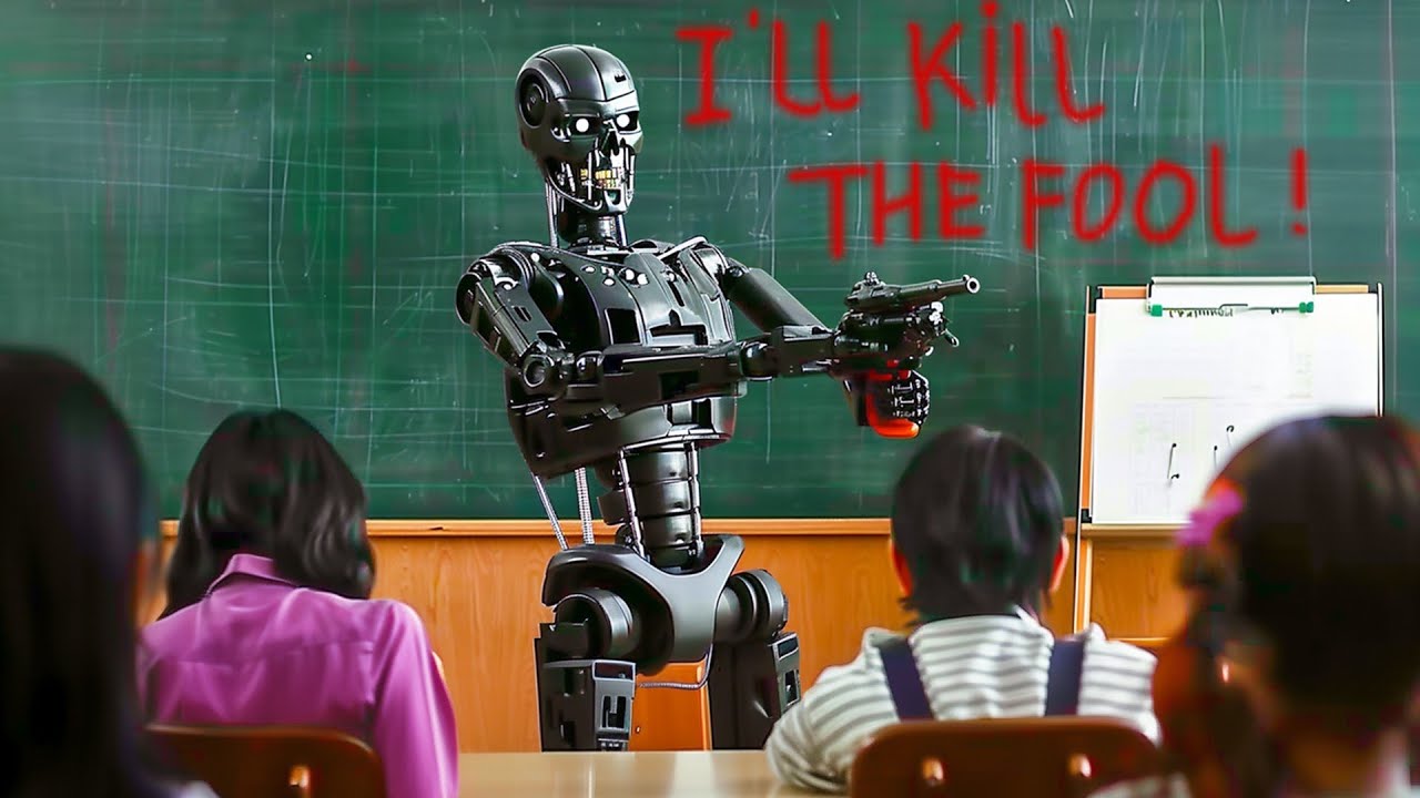 In This School, Robots Are Programmed As Teachers & Kill Students Who ...