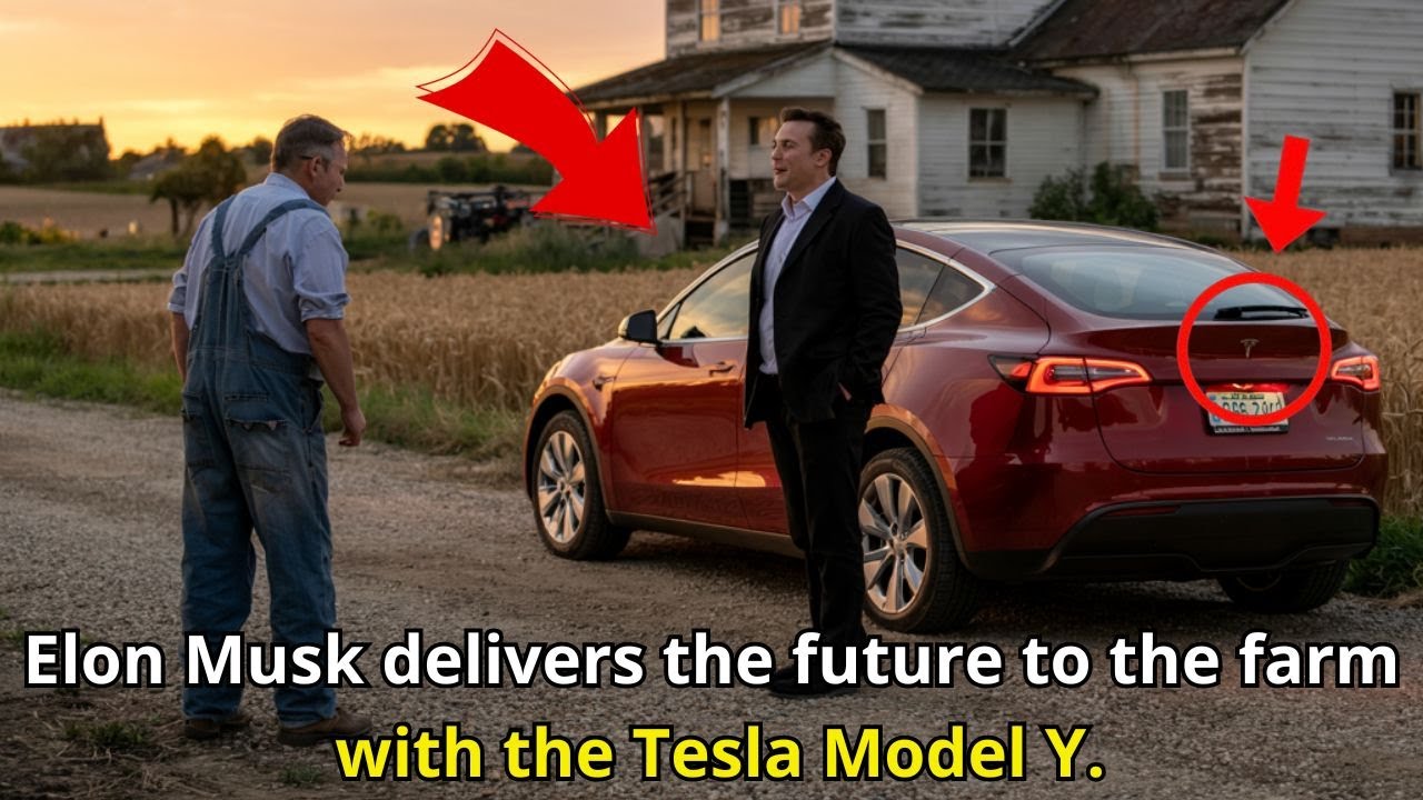 Elon Musk Delivers a Tesla Model Y to a Deserted Farm – What Happens ...
