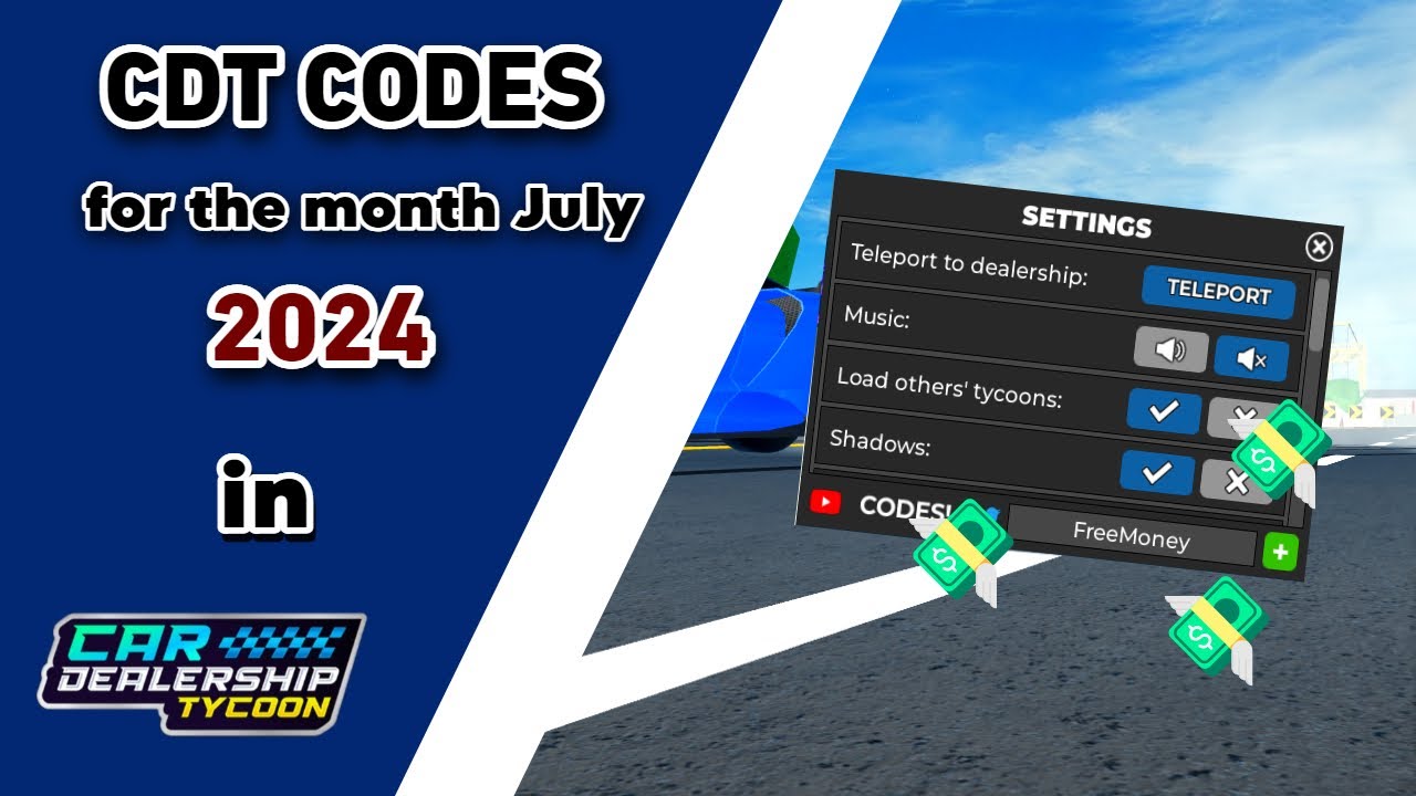 *CODES OF THE MONTH JULY 2024* - YouTube