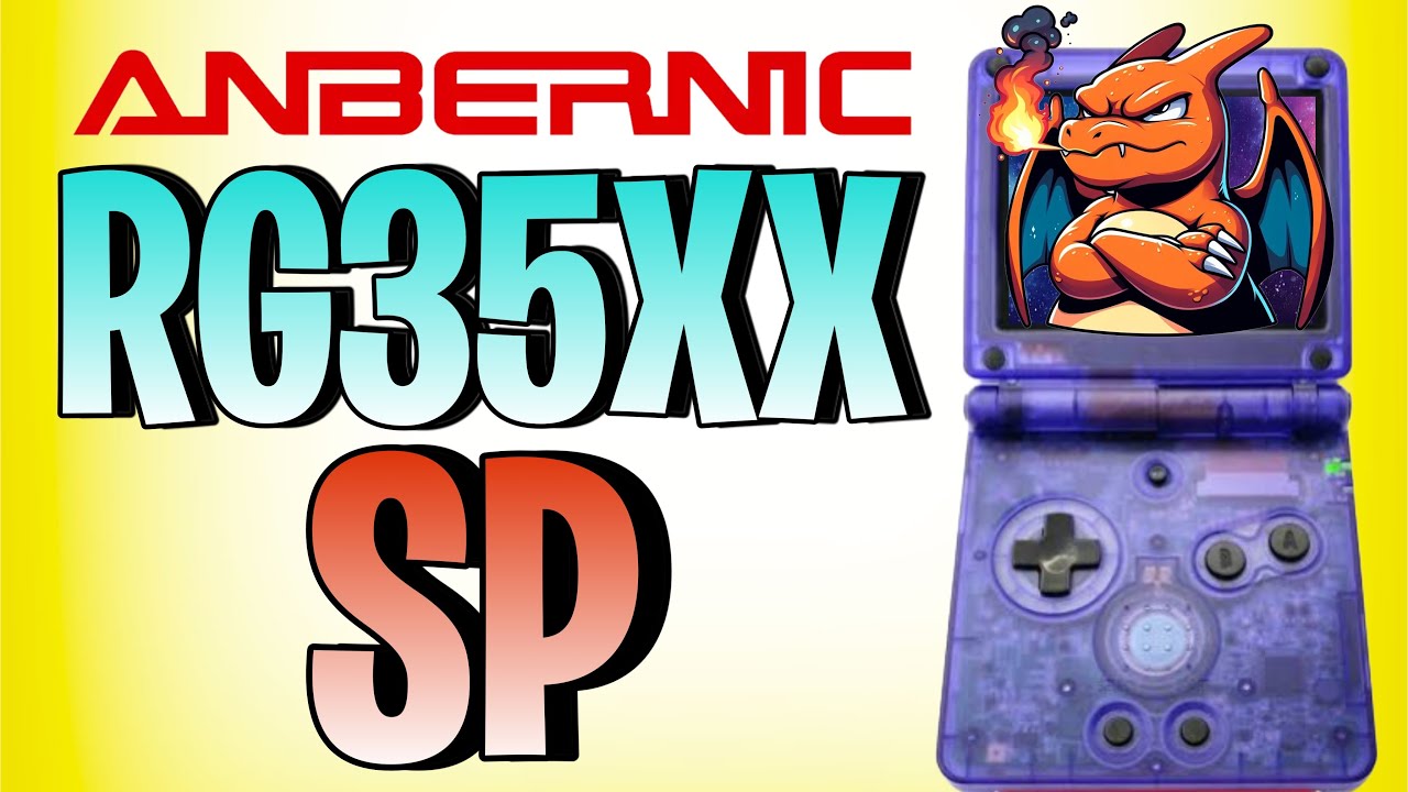 VEM AI O NOVO RG35XX SP - ANBERNIC - YouTube