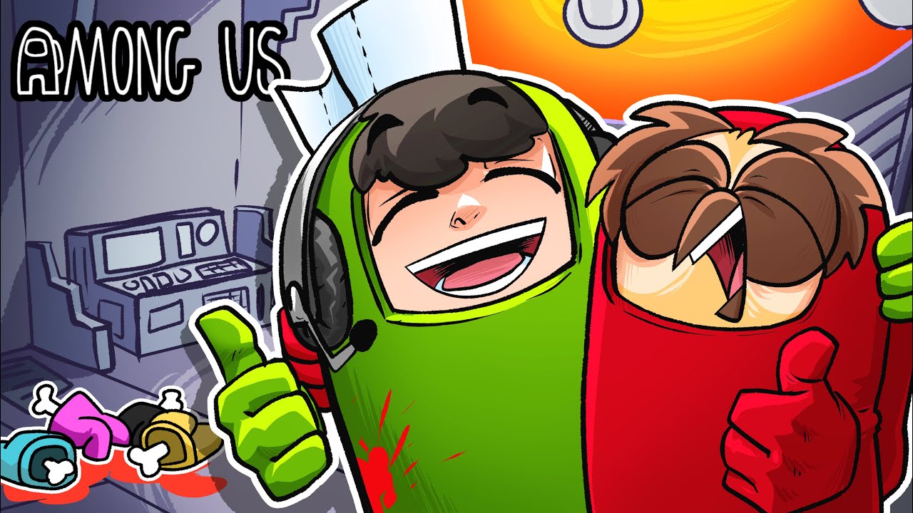 Vanoss passed the friendship test in Among Us proximity chat... (Among ...