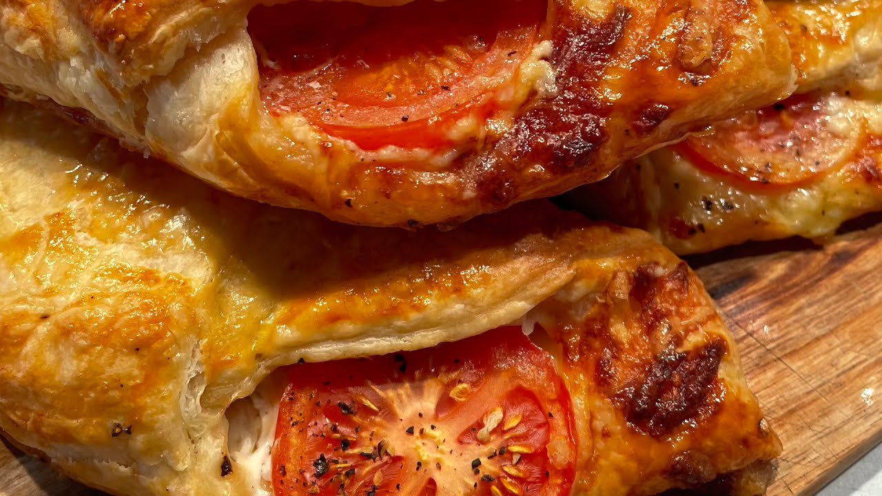 HAM, CHEESE & TOMATO PRET PASTRIES RECIPE - LUNCH IDEA - YouTube