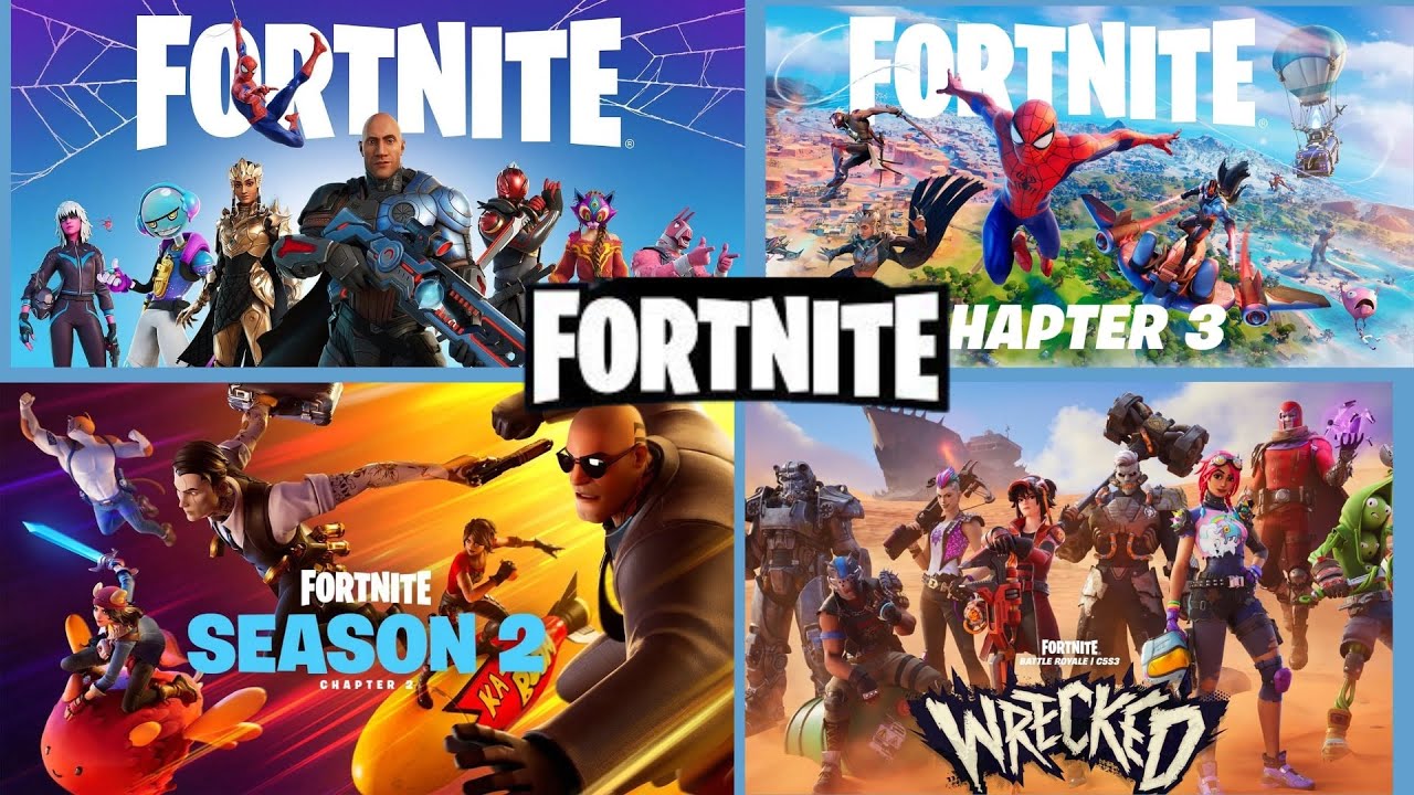 All Fortnite Cinematic Trailers (Chapter 1-5)🤯 - YouTube