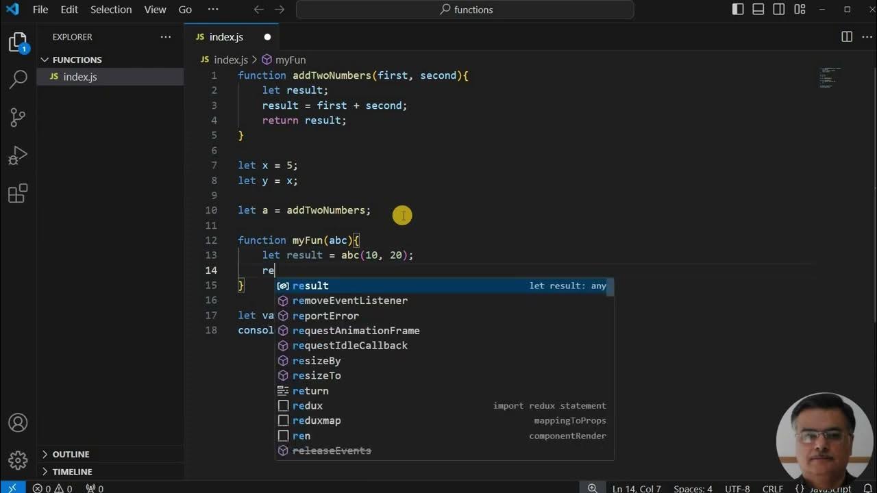 13- Basic Concepts - Web Application - Passing Functions As Parameters in JavaScript - YouTube