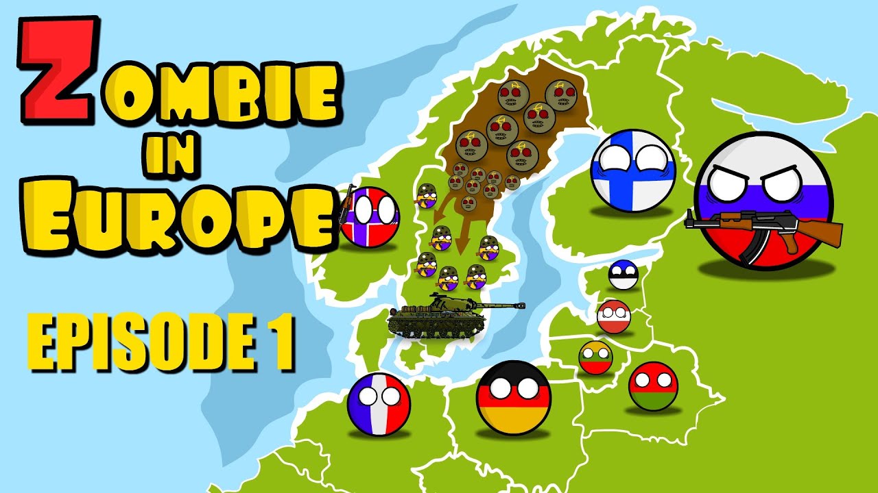 Zombie in Europe. Countryballs.Episode 1 - YouTube
