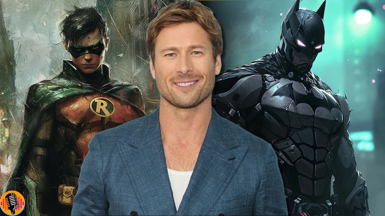 Glen Powell hypes up Batman Casting & DCU Superman Star - YouTube