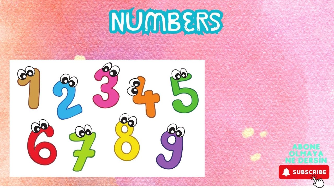 ENGLISH LESSON 3 (NUMBERS) - YouTube
