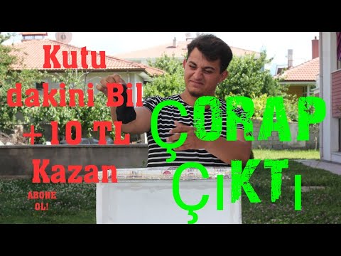 KUTUDA NE VAR ? #1 PİS ÇORAP ÇIKTI  PARA ÖDÜLLÜ