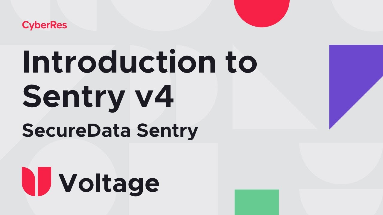 An Introduction to SecureData Sentry V4 - YouTube