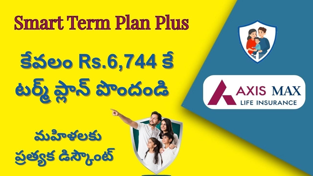 Axis Max Life Smart Term Plan Plus Review in Telugu I Best Term Life ...