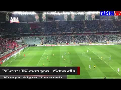 Konya Stadında İzmir Marşı.! Konya Algısı Tutmadı.!