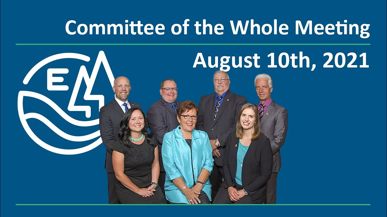 Edson Town Council Meeting - August 10th, 2021 - YouTube