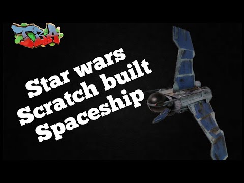 How to make a Star Wars ETA-Class Shuttle. Scratch built. - YouTube