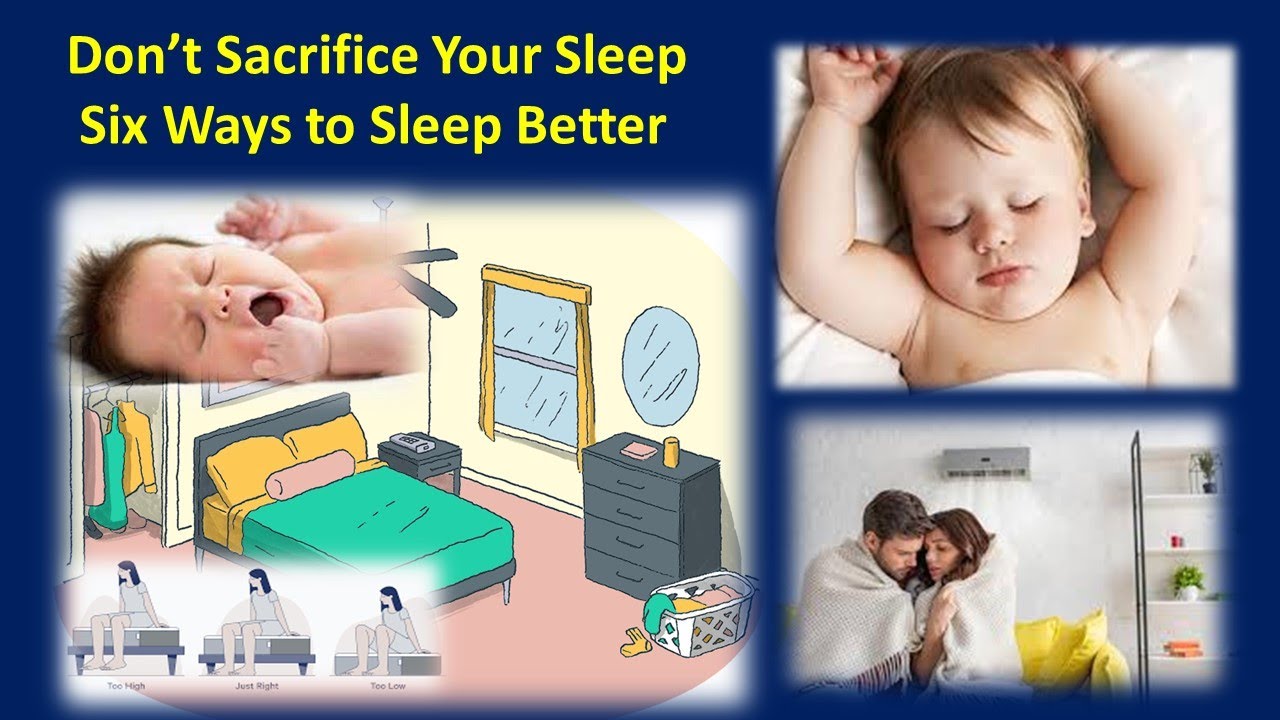 Don't Sacrifice Your Sleep (Six ways to sleep easy) | Dr S Bakhtiar ...