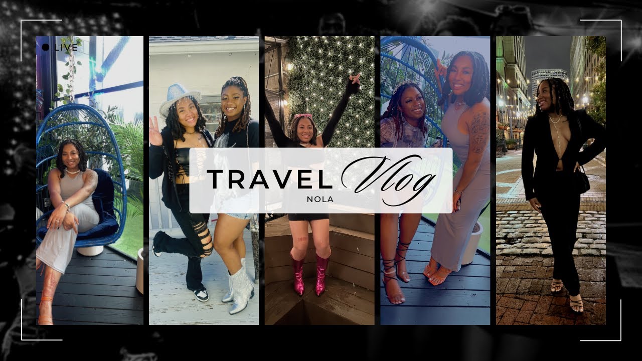NOLA Vacation | Travel VLOG | Bourbon ST - YouTube