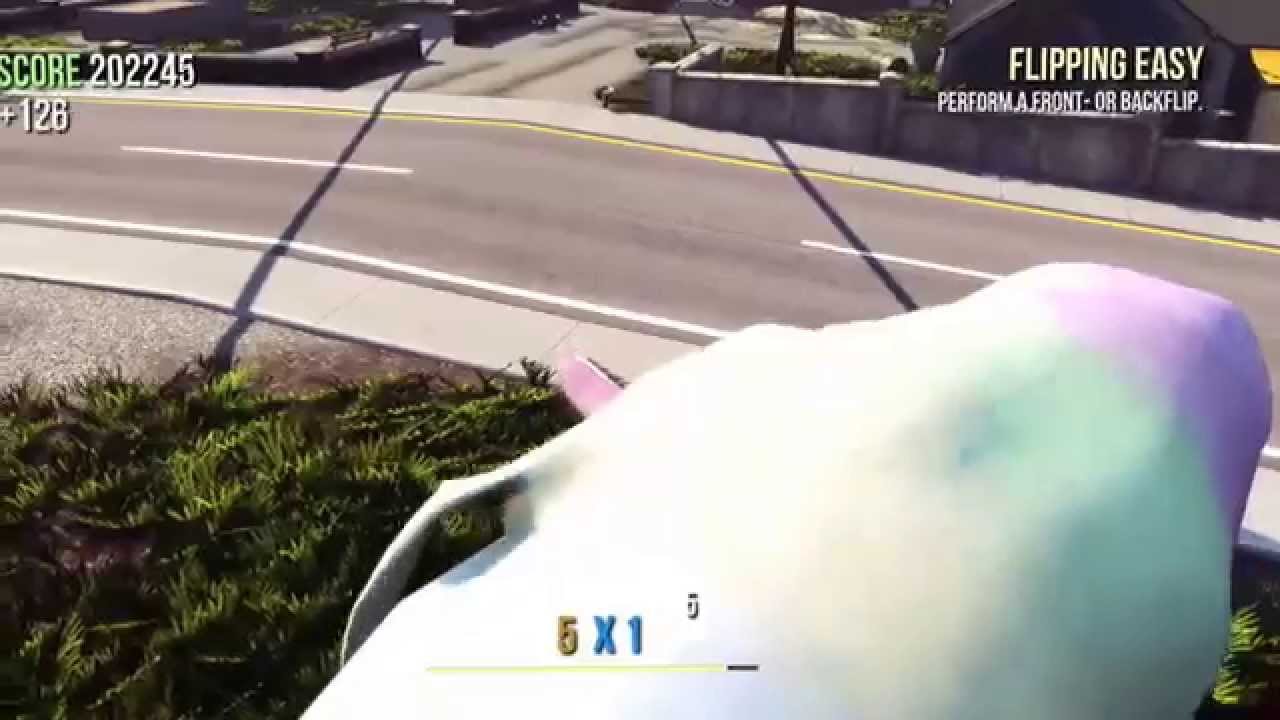 Whale in goat simulator - YouTube