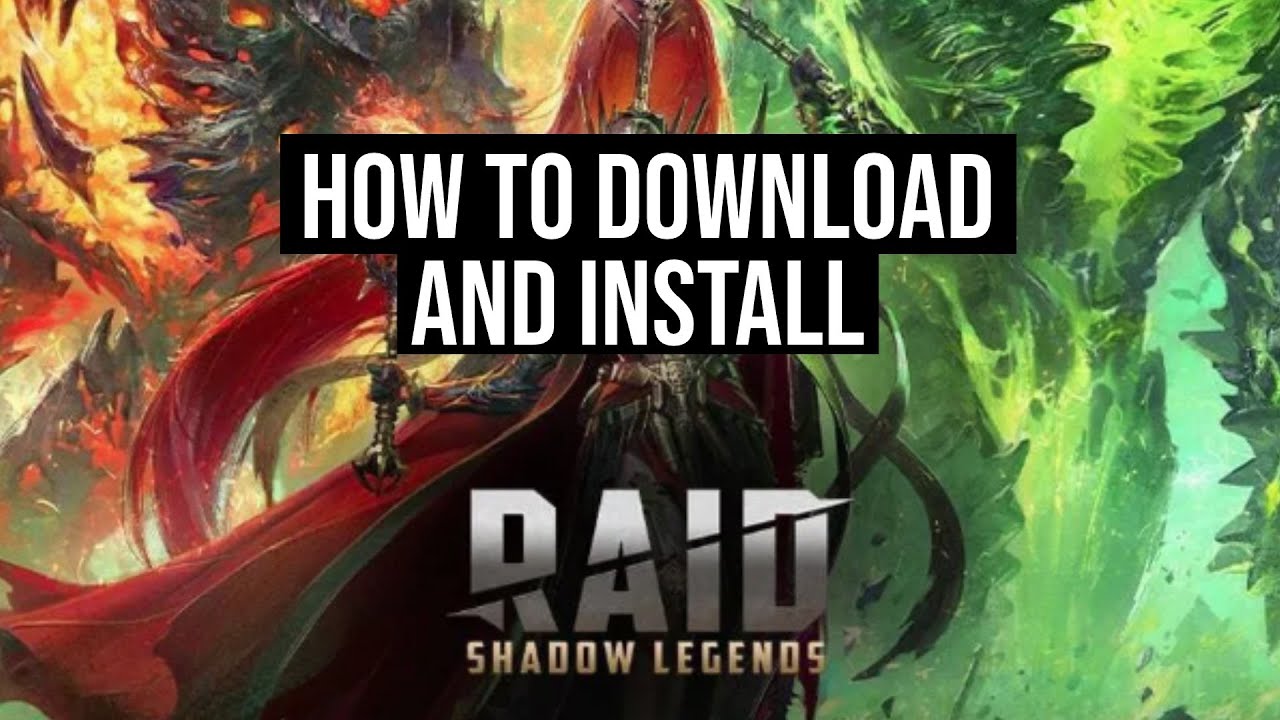 How To Play Raid Shadow Legends On PC Laptop - YouTube