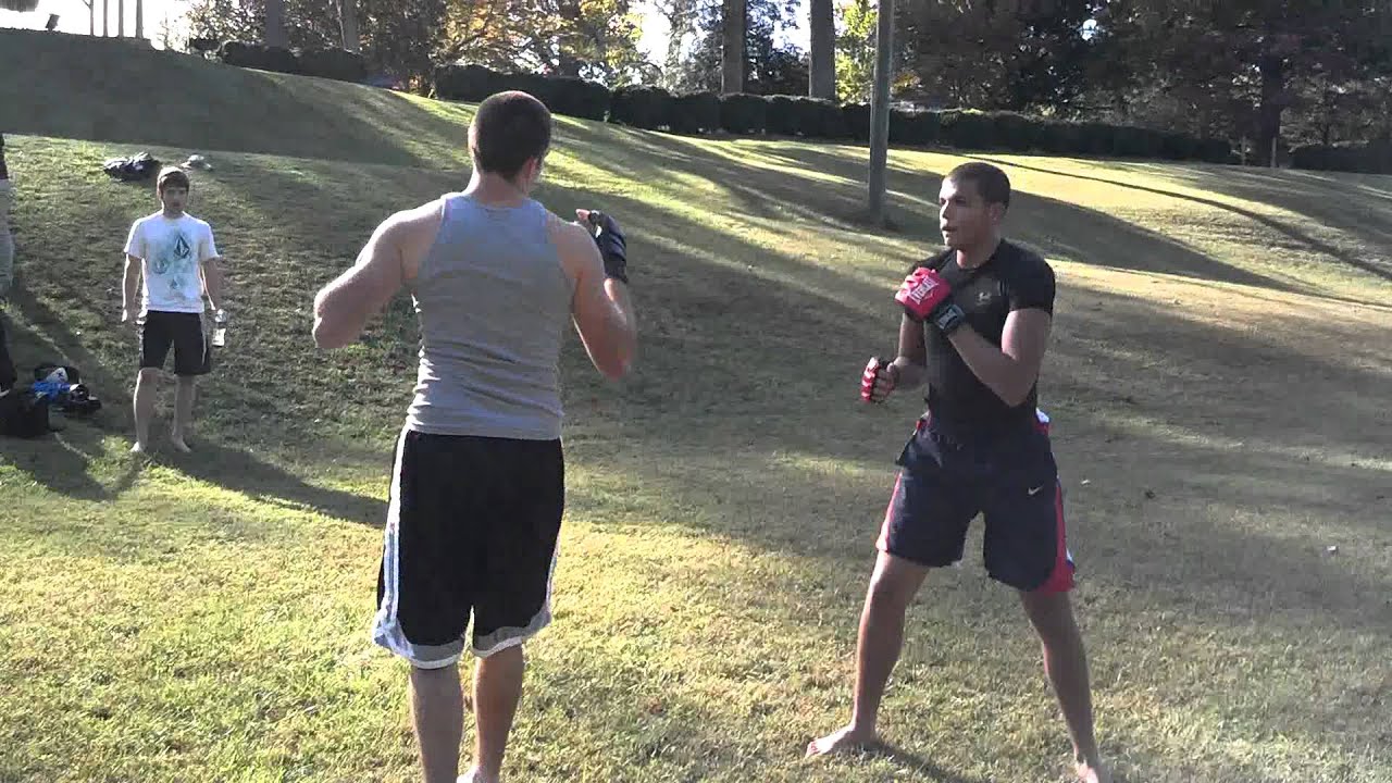 Austin Vs. Kyle Backyard MMA - YouTube