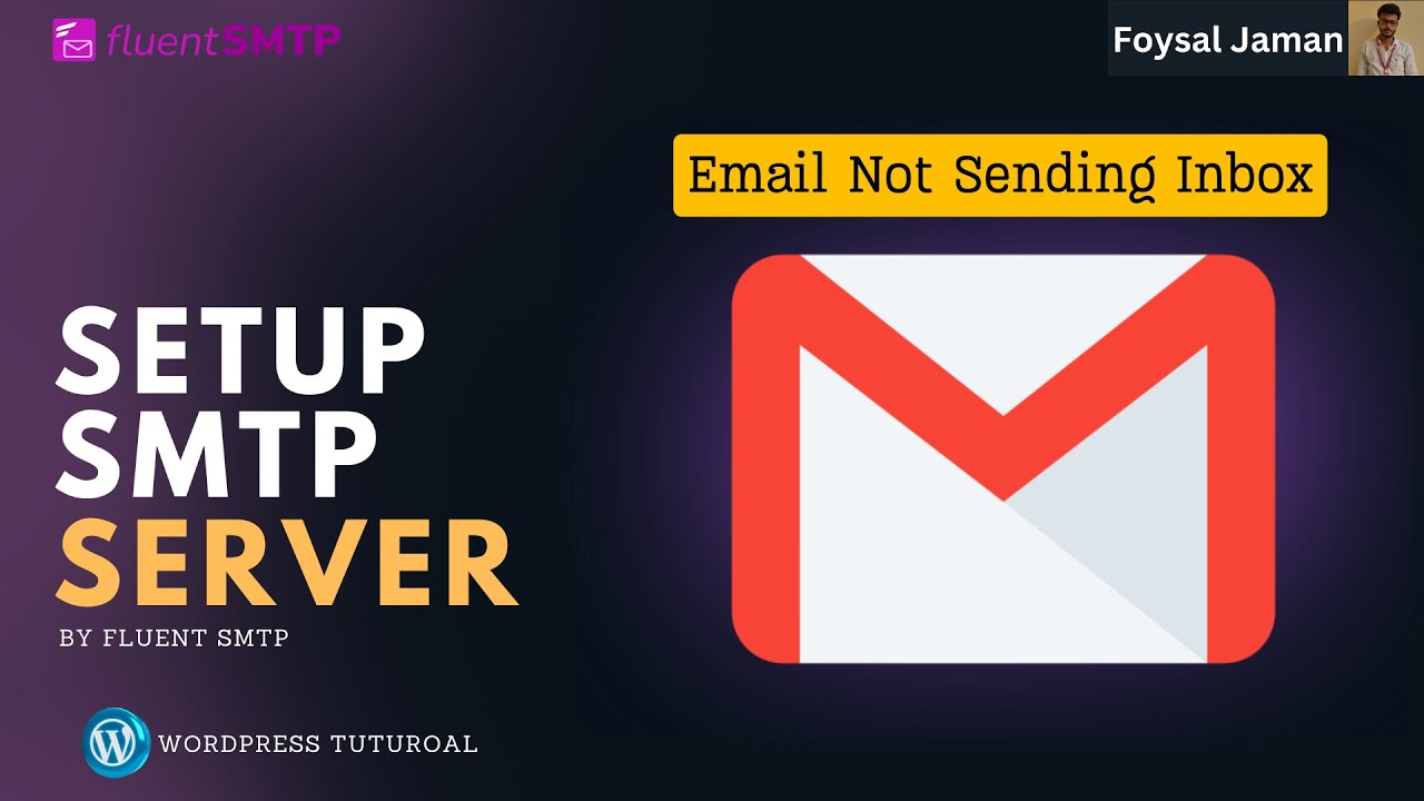 SMTP configuration on WordPress website | SMTP step-by-step WordPress ...