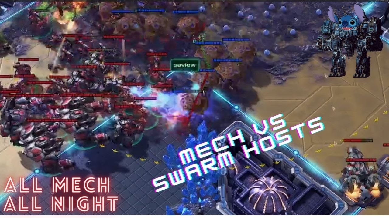 Starcraft2: Is Mech good vs swarm hosts Terran vs Zerg? - YouTube