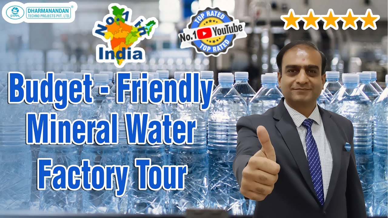 Budget Friendly Mineral Water Factory Tour | Mineral Water Plant - YouTube
