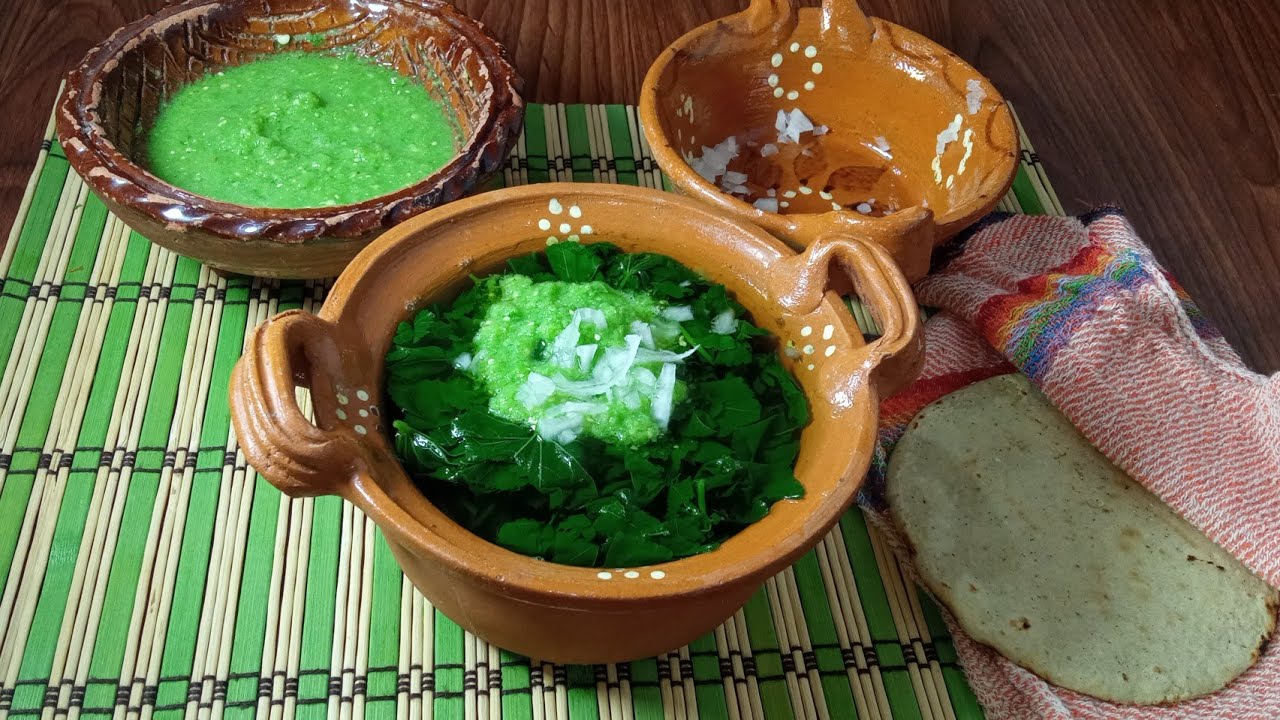 Sopa de Malvas Comida Saludable Receta Sin Grasa - YouTube