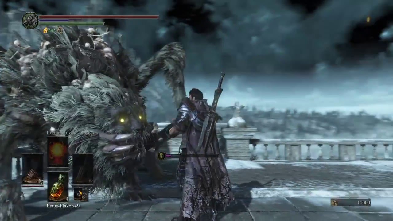 DARK SOULS 3 - Guts vs. Tarantiger/Dograntula - YouTube