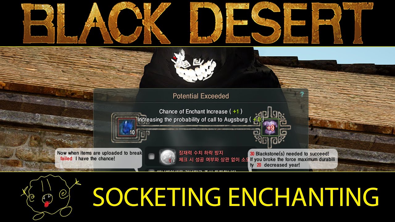 [Black Desert Online] Guide: Socketing, Enchanting, Upgrading Gear ...