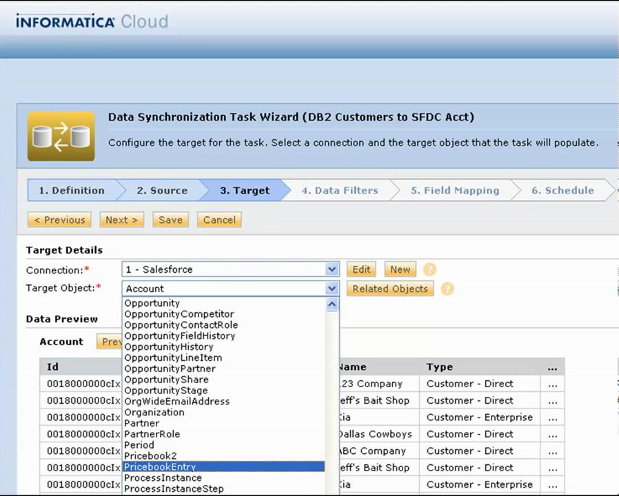 DB2 and Salesforce.com integration with Informatica Cloud - YouTube