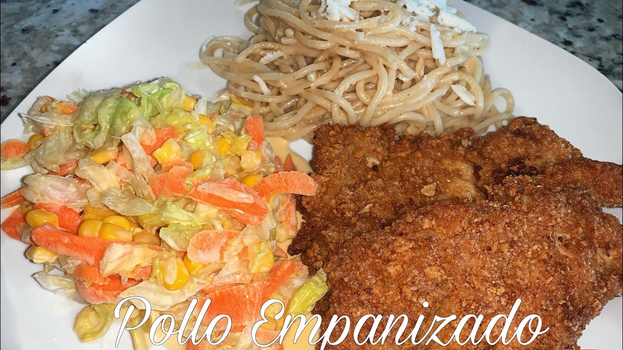 Pechuga de Pollo Empanizado - YouTube