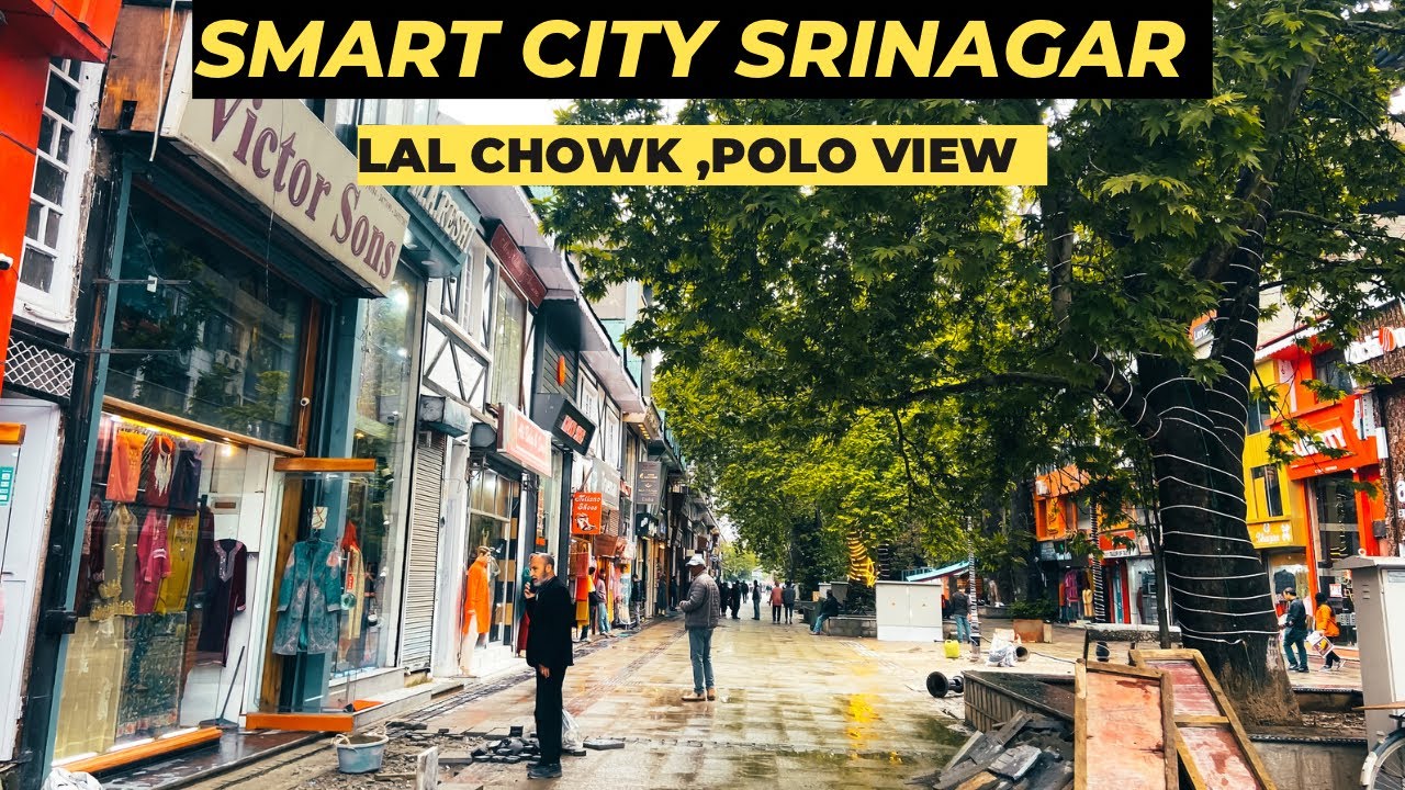 EXPLORING SMART CITY SRINAGAR,LAL CHOWK ,POLO VIEW - YouTube