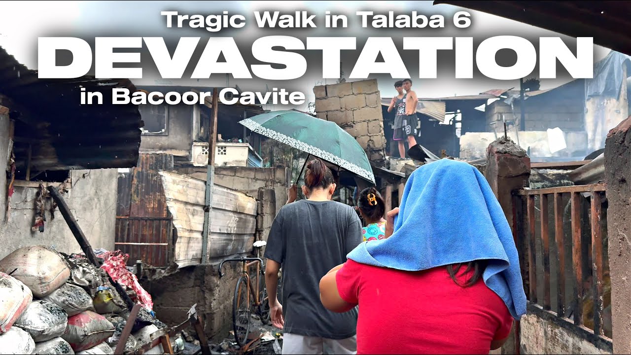 Exploring the Devastation in Bacoor City Cavite Philippines [4K HDR ...