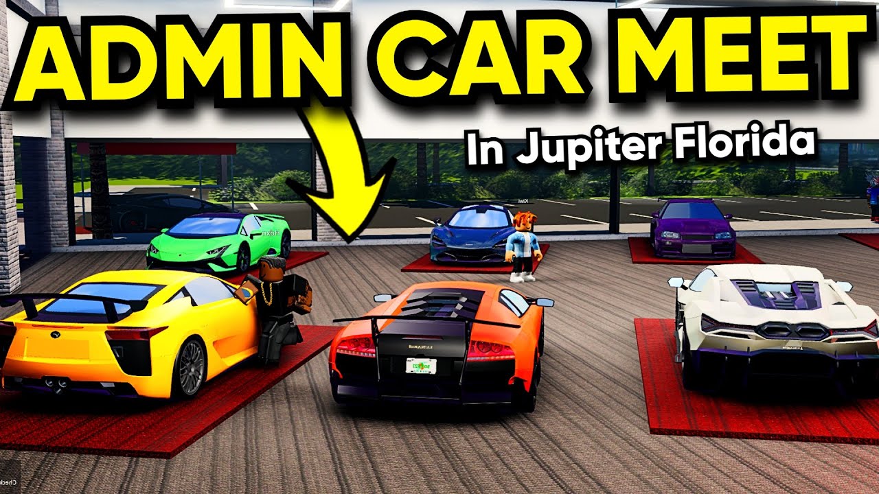 I went to a HUGE *ADMIN* CAR MEET in Jupiter Florida! - YouTube