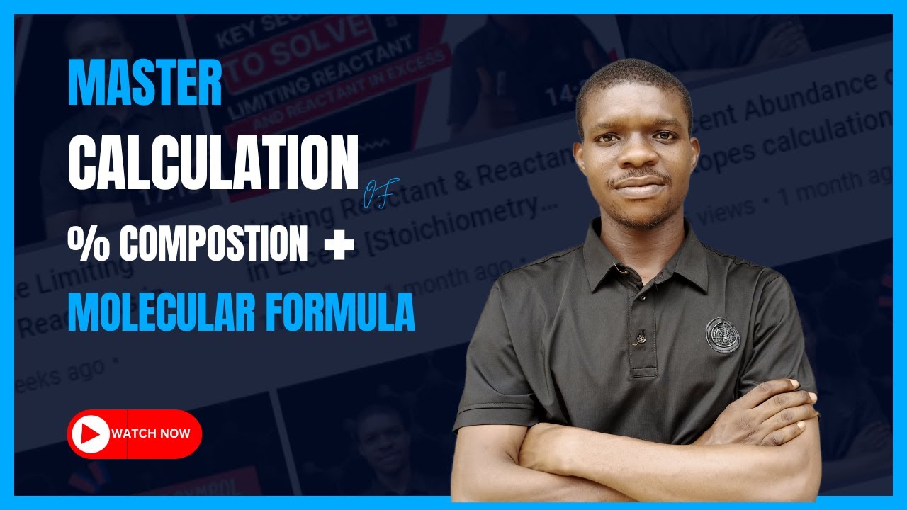 How to Calculate % Composition, Mass of Element, Empirical and ...