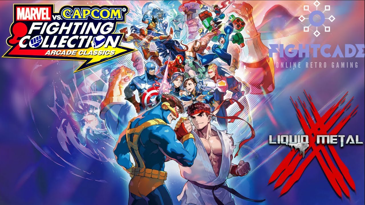 🎮 LIVE: Fightcade + Marvel vs. Capcom Fighting Collection 🔥 | Retro ...