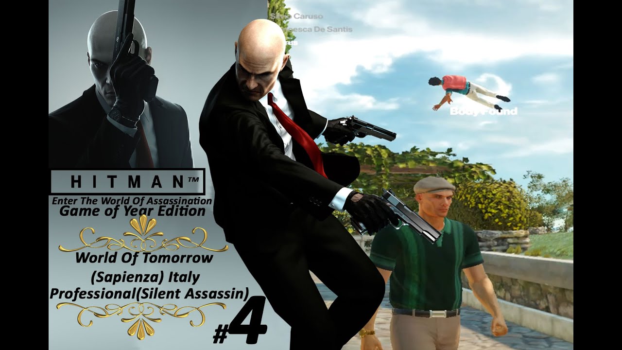 "HITMAN™ 1", 4k Walkthrough, Professional: Mission #2 World Of Tomorrow ...
