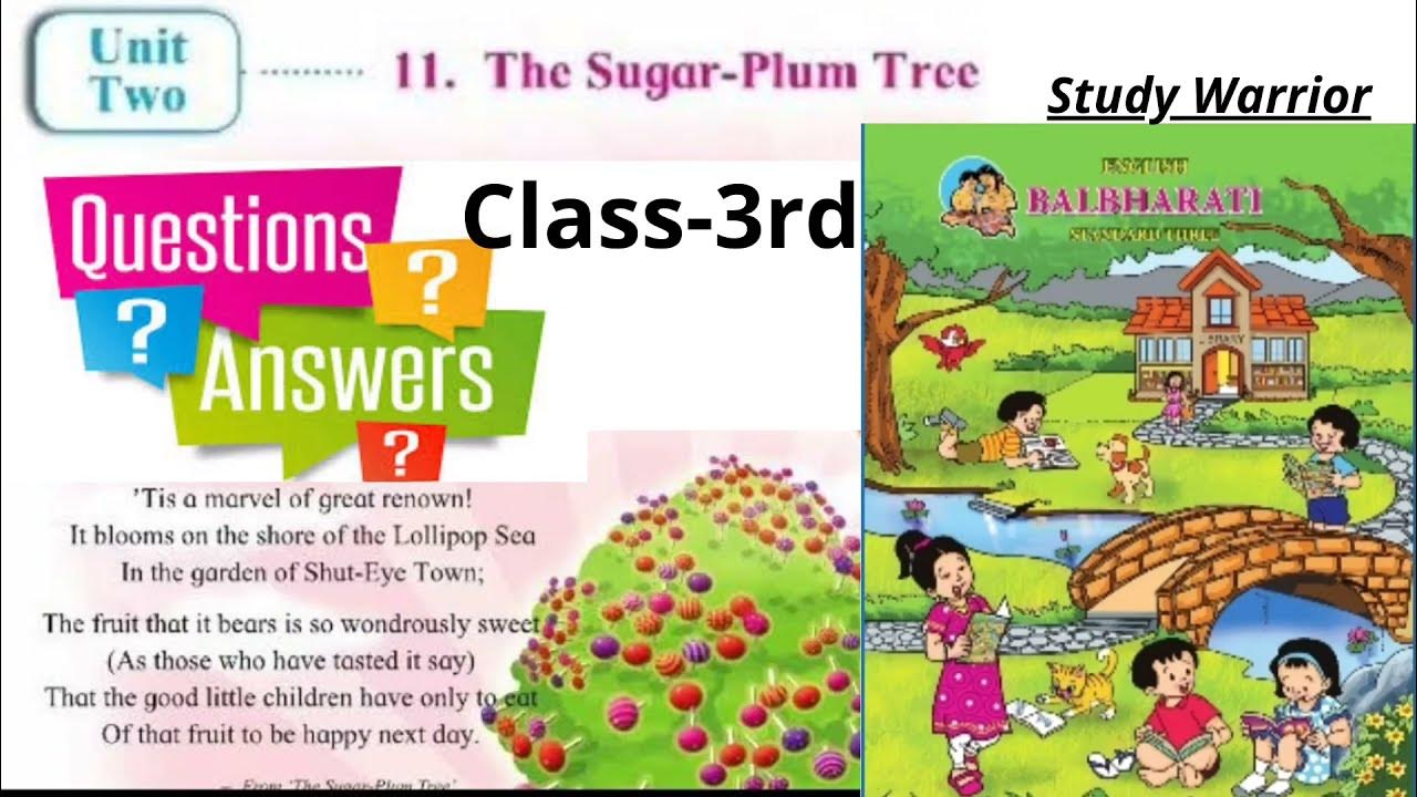 Class-3rd Lesson 11.The Sugar Plum Tree Poem| Questions and Answers ...