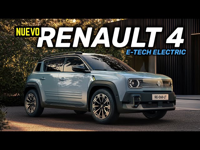 Renault 4 Nuevo Y Viejo