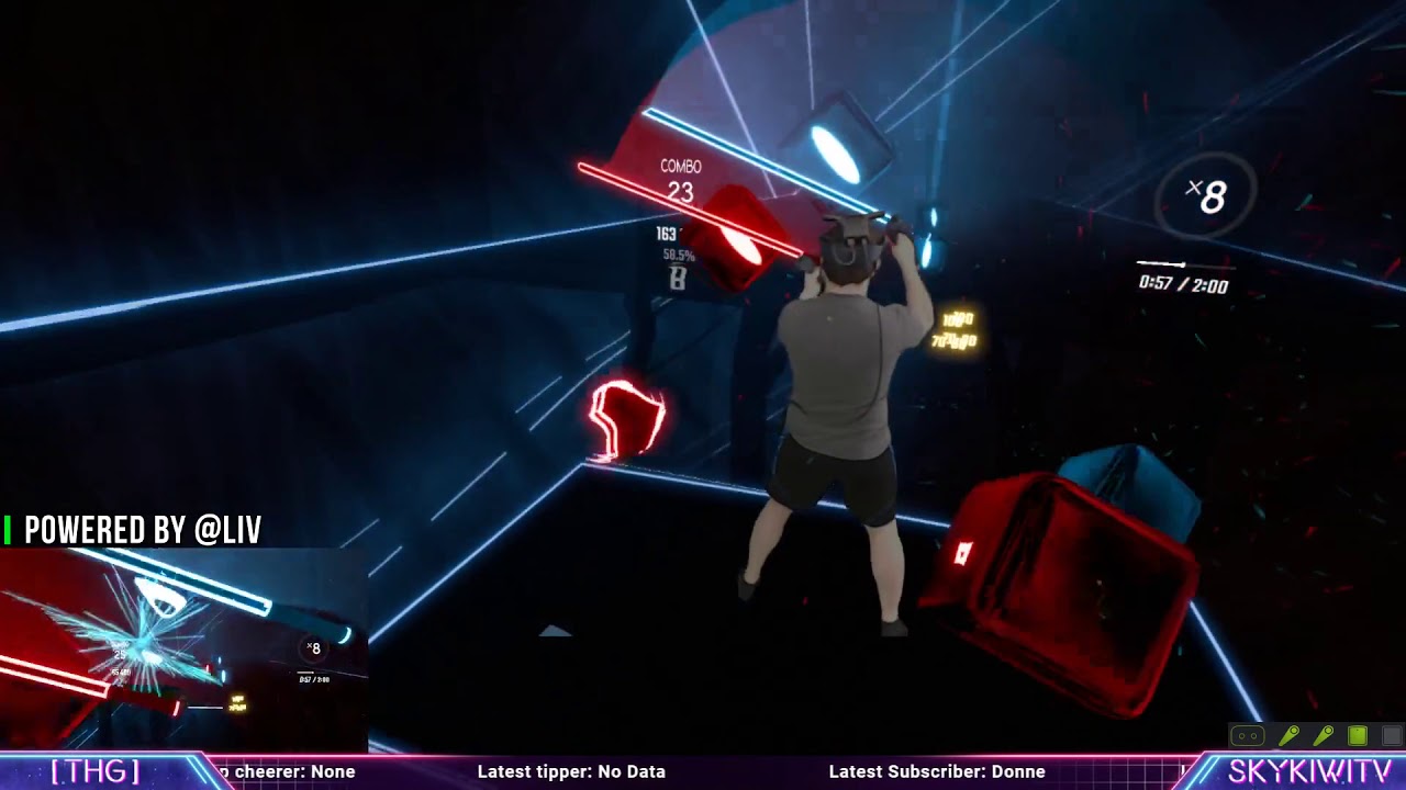 Beat Saber - Gun 'n' Bass pass on Deflects Only mode! - YouTube