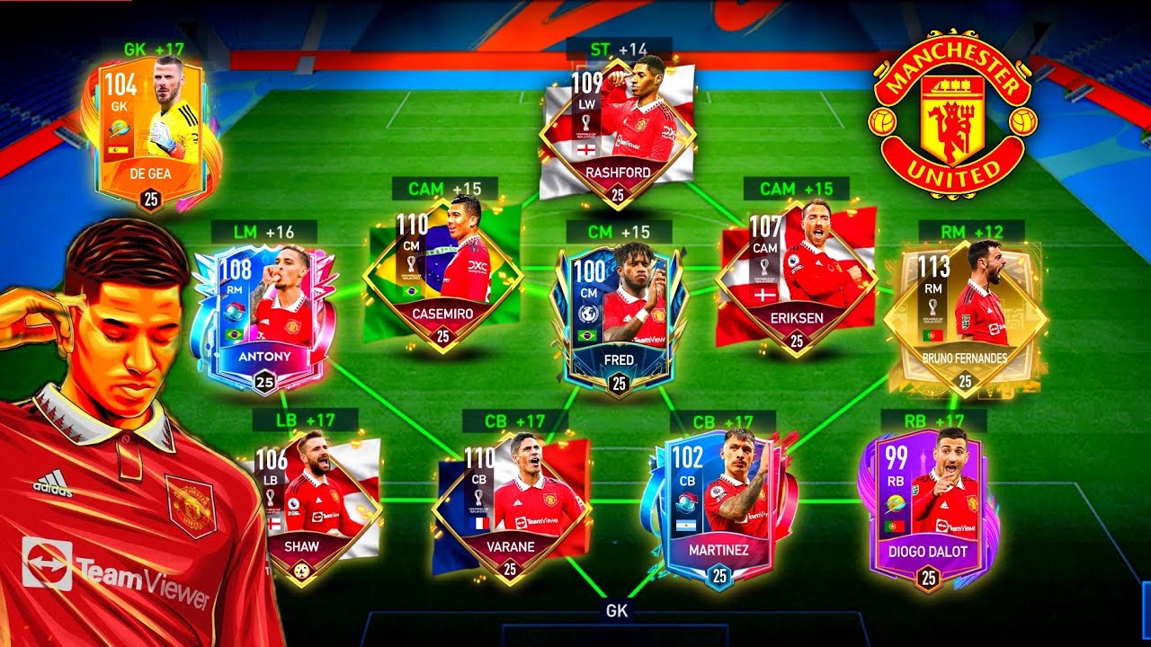 I Built Max Rated *Special Edition* Manchester United Squad - YouTube