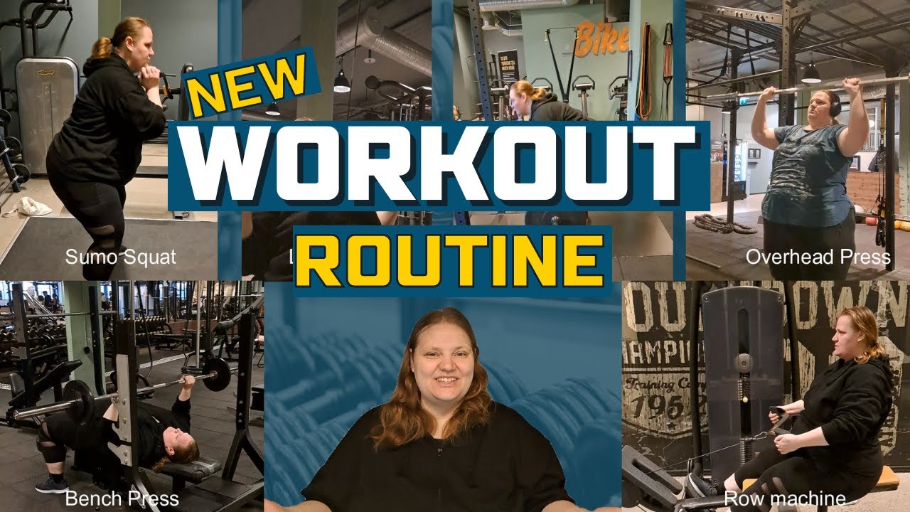 New Workout Routine with 6 Compound Exercises for Obese Beginners - YouTube