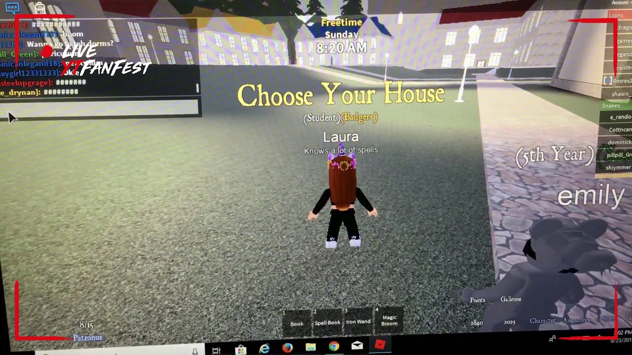 Harry Potter Roblox ( Wizard Life ) - YouTube