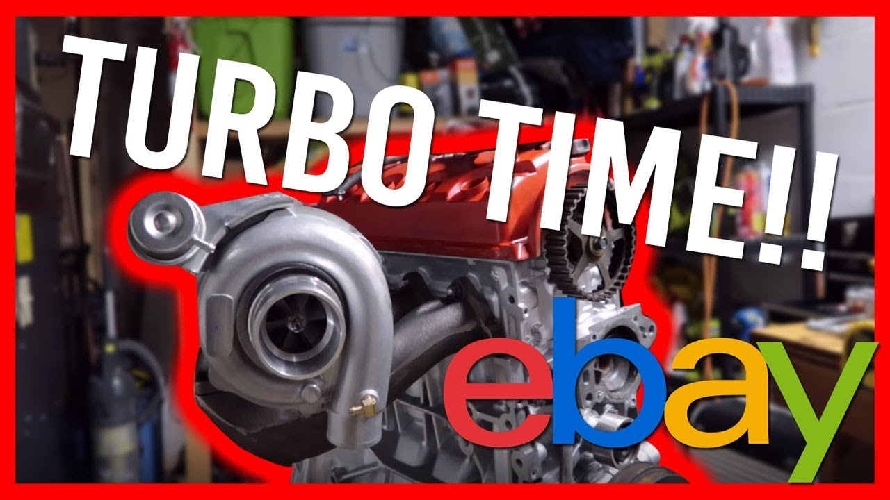 350hp Built D16 Civic Gets An Ebay Turbo - YouTube