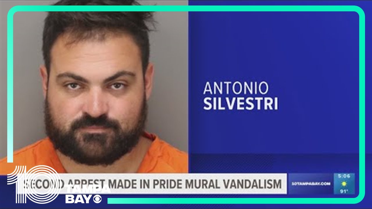 St. Pete police arrest truck driver accused of defacing Pride street ...