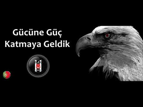 Beşiktaş marşı gücüne güç katmaya geldik almanca Portekizce