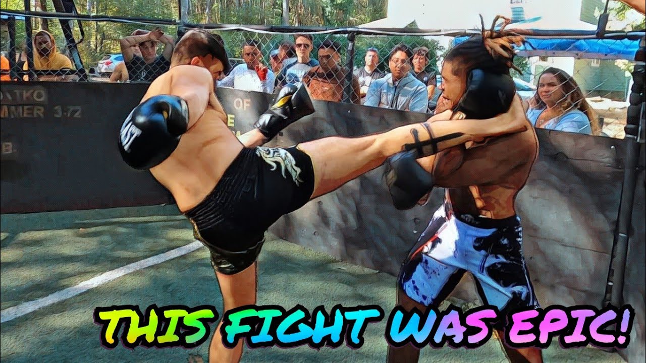 This Kickboxing match was INSANE!!!! - YouTube