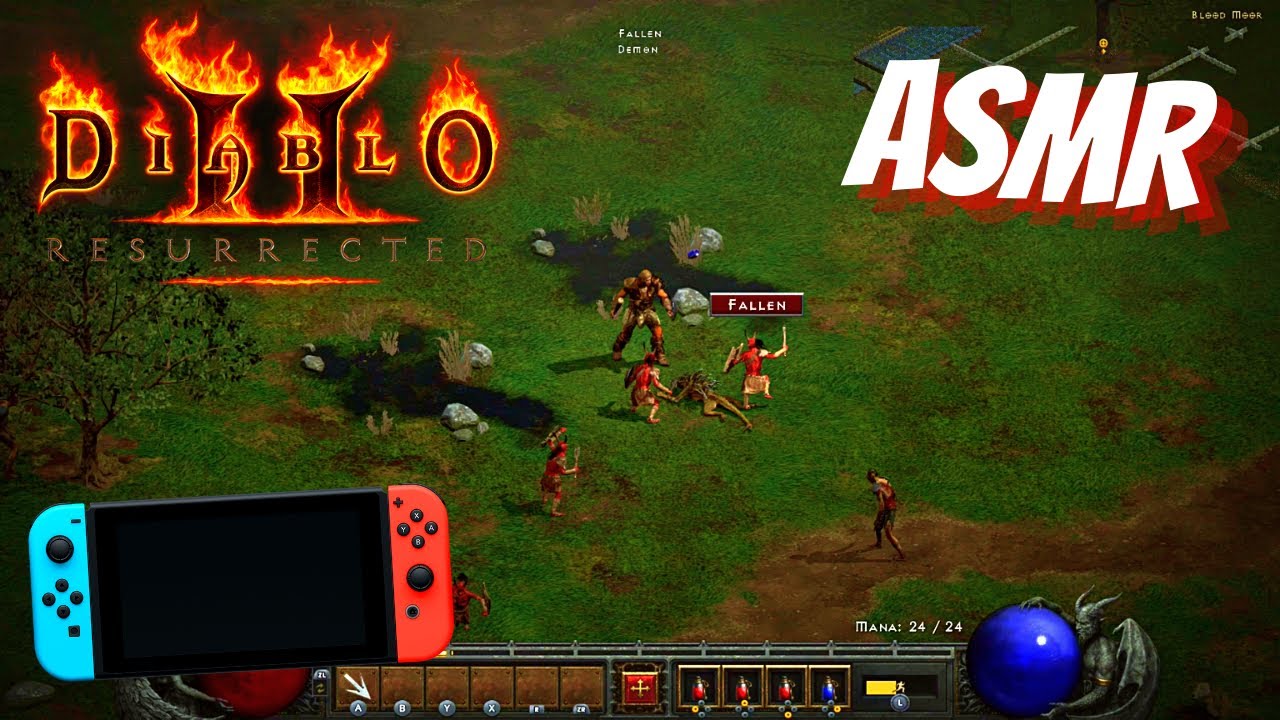 ASMR - Diablo 2: Resurrected (Nintendo Switch) - OLDSCHOOL RELAX ...